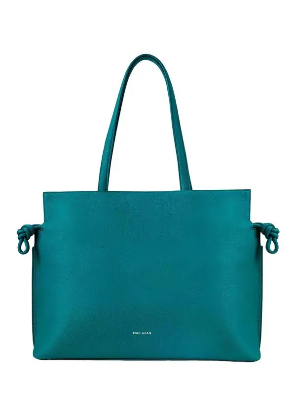 ESIN AKAN Large Emma Tote Bag - Green