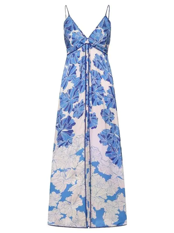 Poupette St Barth Denise Maxi Dress - Neutrals