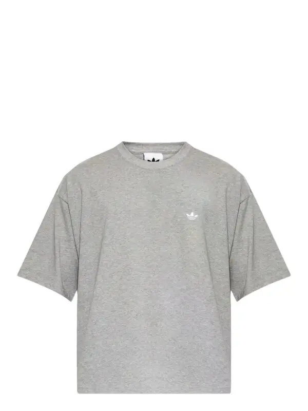 Adidas Logo Short-sleeve T-shirt - Grey