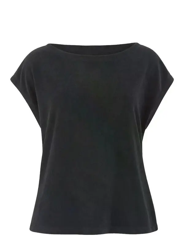 JUVIA Kimberly Terry T-shirt - Black