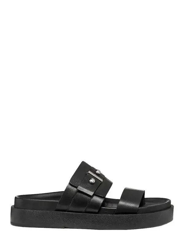 Geox Adelash H Platform Slides - Black