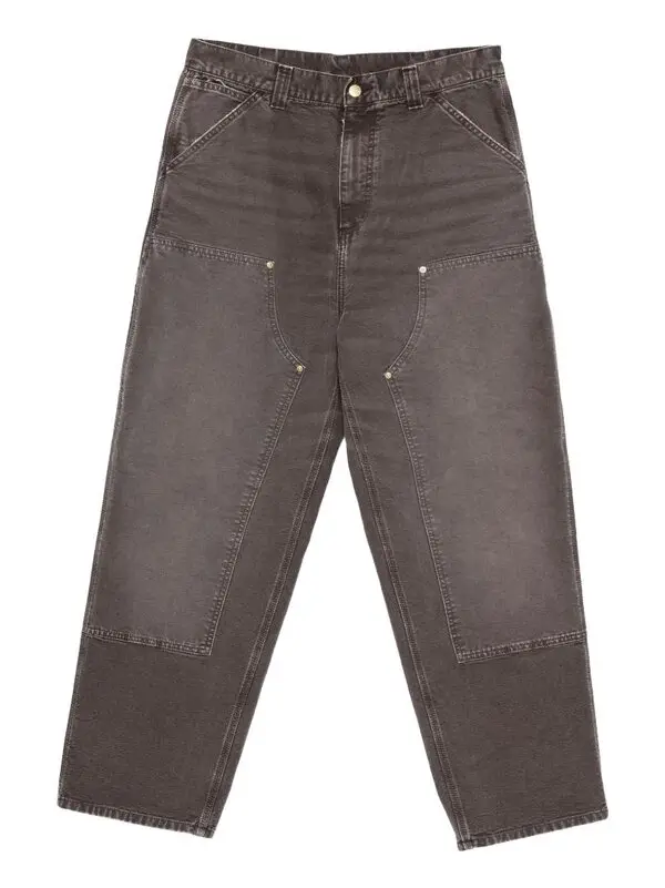 Carhartt Work In Progress Cotton Denim Jeans - Brown