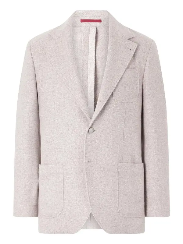 Brunello Cucinelli Cashmere Blazer - Neutrals