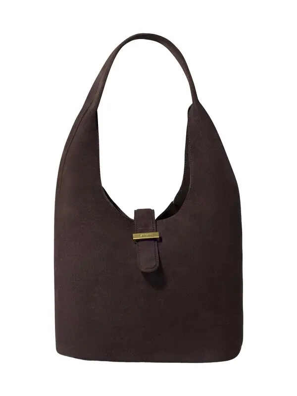 Simkhai Khai Suede Shoulder Bag - Brown