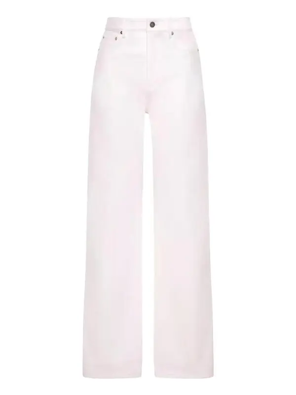 Adam Lippes Lucy Straight-leg Jeans - Pink