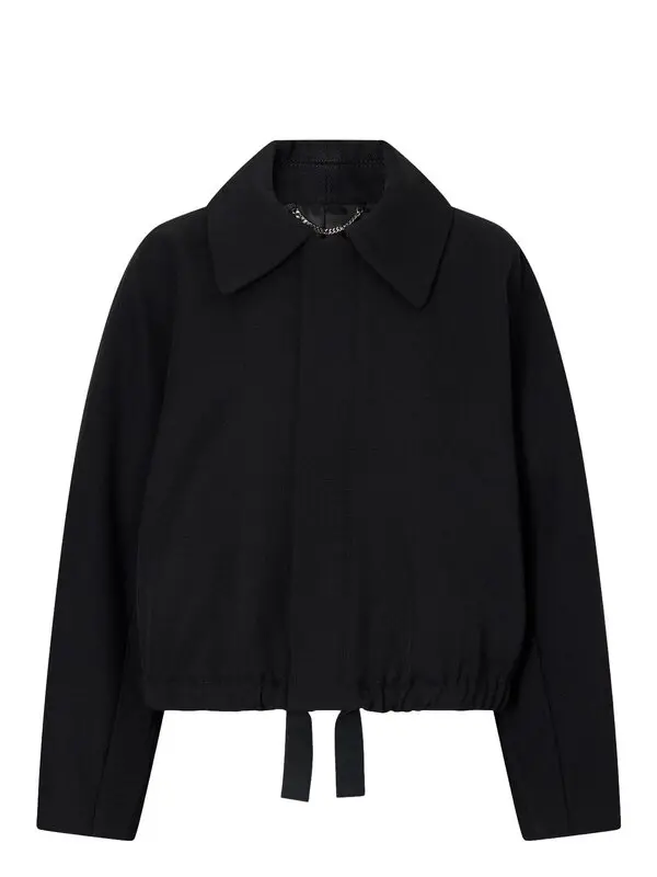 Victoria Beckham Arden Wool Jacket - Black