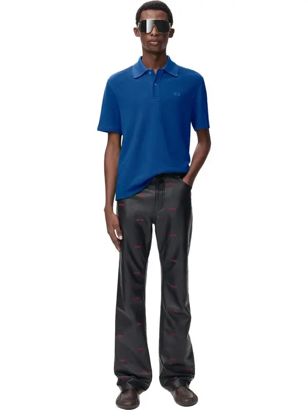 Loewe Polo In Cotton - Blue