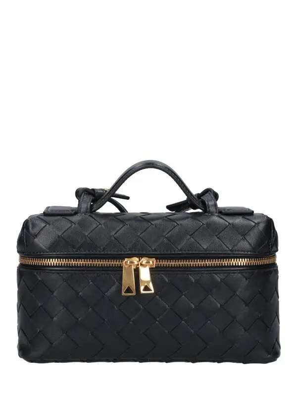 Bottega Veneta Mini Vanity Bag - Black