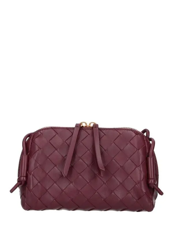 Bottega Veneta Concert" Clutch - Red