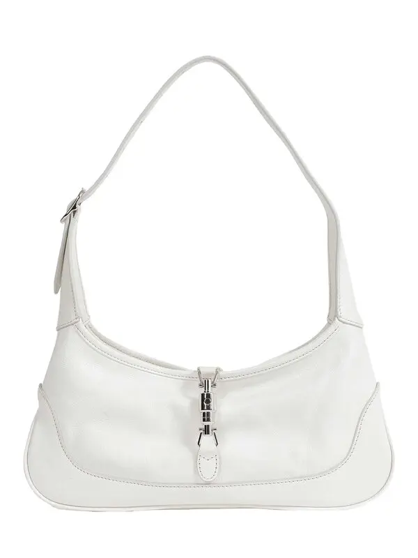 Gucci Jackie Slim Medium Shoulder Bag - White