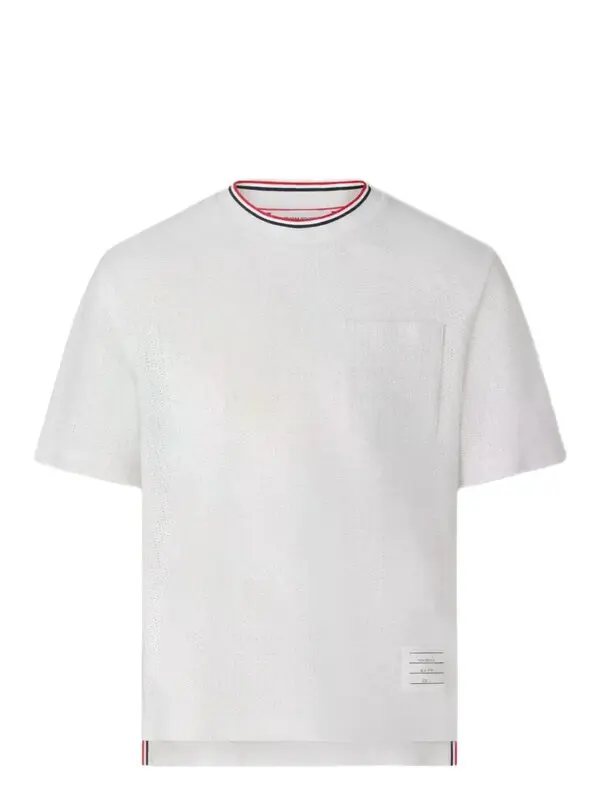 Thom Browne Chest-pocket T-shirt - White