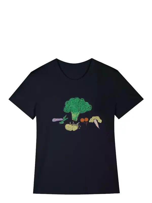 JNBY Graphic Print T-shirt - Blue
