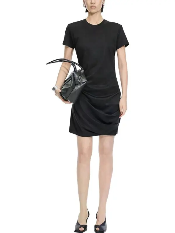 JNBY Ruched Bodycon Dress - Black