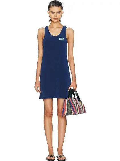 American Vintage French Terry Tank Dress - Astral