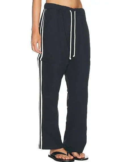 Donni. Nylon Zip Pant - Jet