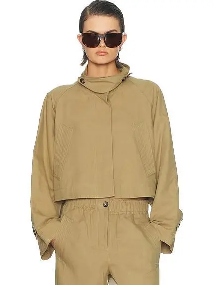 Helmut Lang Cropped Jacket - Trench