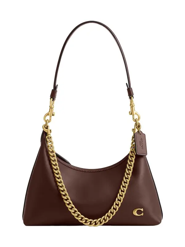 COACH Juliet Shoulder Bag 25 In Glovetanned Leather - Brass/maple