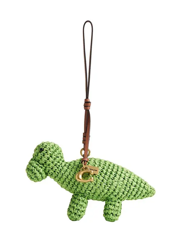 COACH Dino Bag Charm - Brass/multi