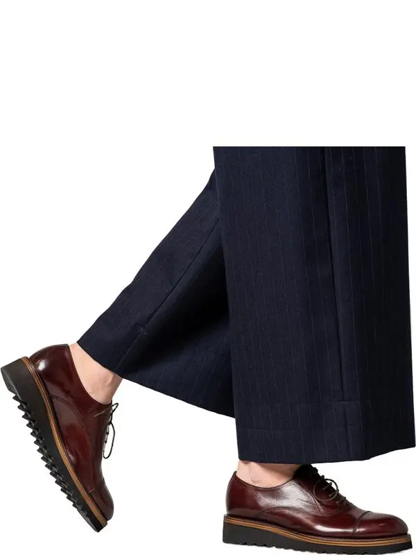 Lukure Clara Lace-up Shoes - Burgundy
