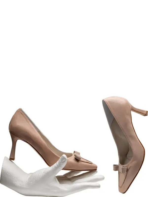 Lukure Lucrezia High Heel Pumps - Beige