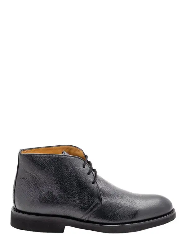 Lukure Luca Lace-up Boots - Black