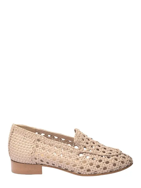 Lukure Sabine Flat Loafers - Bone