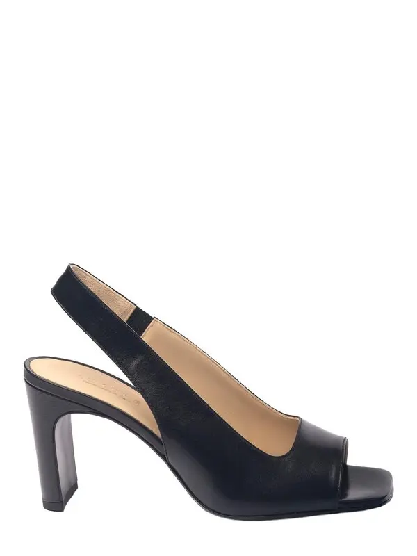 Lukure Margot Slingback Sandals - Black