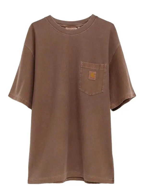 Carhartt Work In Progress Cotton T-shirt - Brown