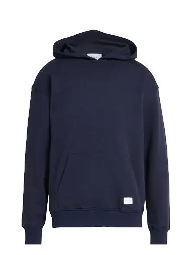 SHOE Cotton French Terry Hooded Sweatshirt - Navy