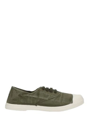 NATURAL WORLD Organic Cotton Faded Low-top Sneakers - Green