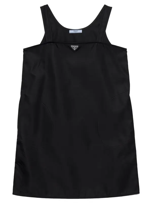 Prada Re-nylon Mini-dress - Black