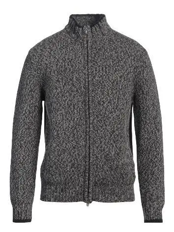 Fedeli Alpaca Wool And Virgin Wool Zip-up Cardigan - Grey