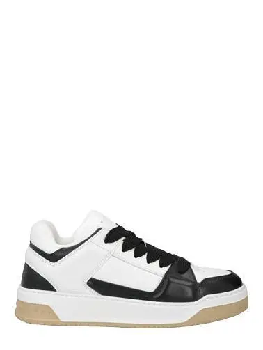 Hogan Two-tone Leather Low-top Sneakers - Black