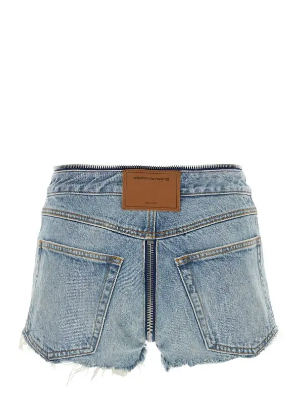 Alexander Wang Denim Shorts - Blue