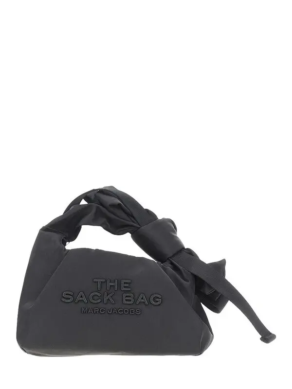 Marc Jacobs The Bow Nylon Mini Sack Bag - Black