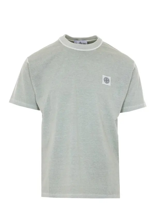 Stone Island Logo T-shirt - Green