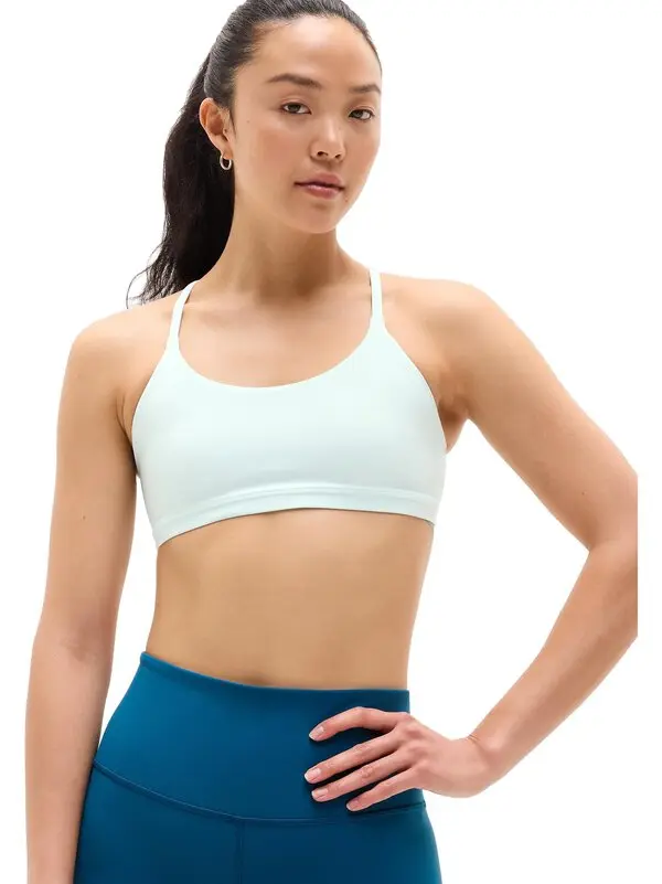 Athleta Transcend Scoop Sports Bra A-c - Sky