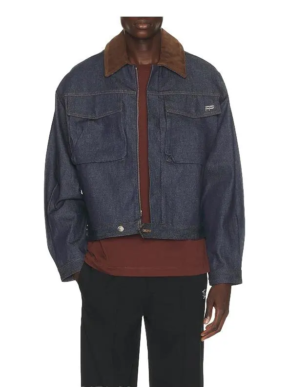 Filling Pieces Denim Jacket - Indigo