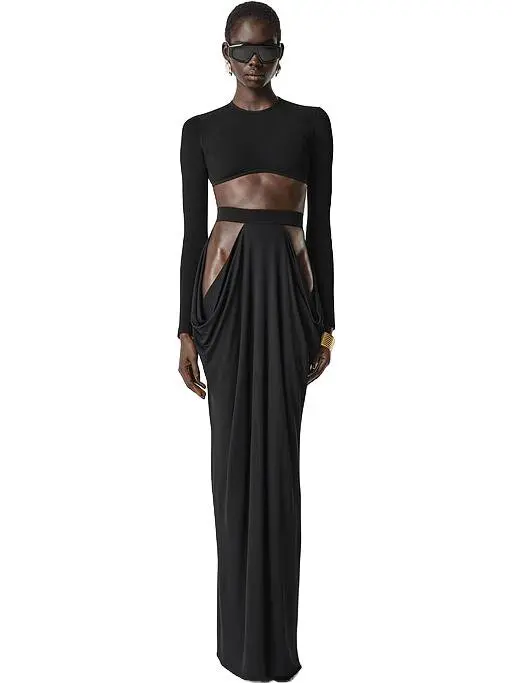 Revolve Aubin Maxi Skirt - Black