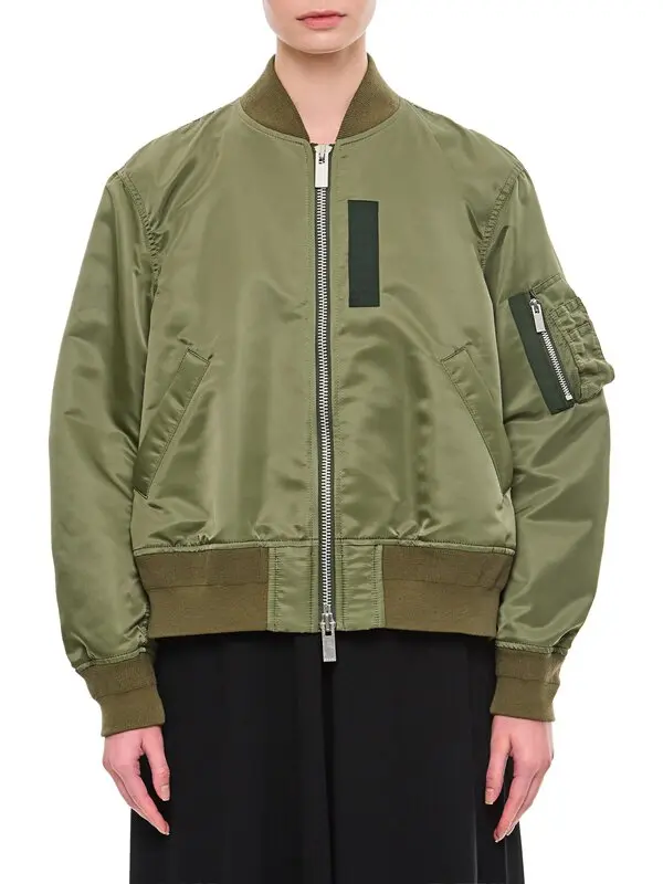 Sacai Bomber Jacket - Verde