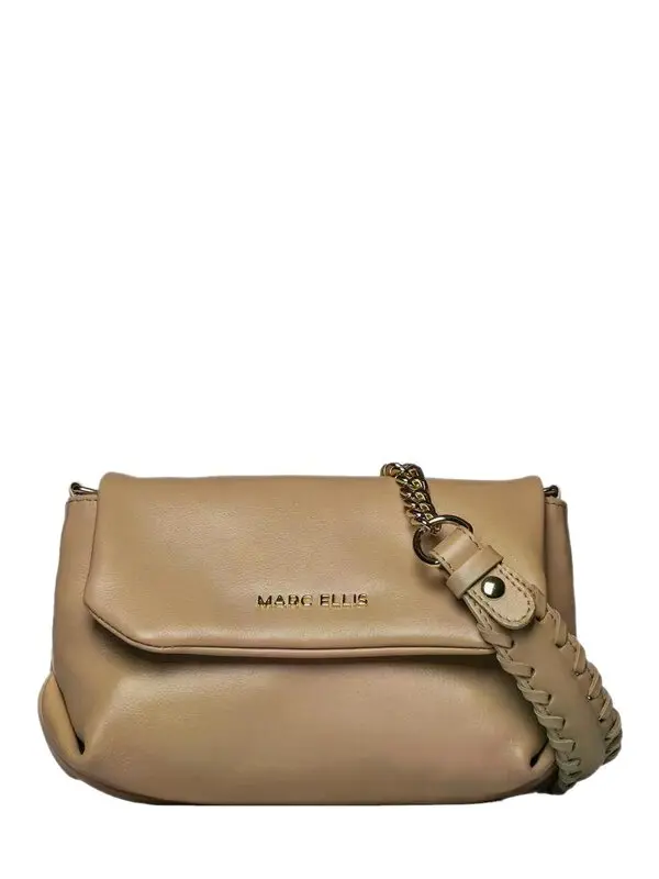 MARC ELLIS Small Elodie Shoulder Bag - Neutrals