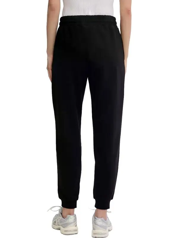 Guess Crystal-embellished Drawstring Track Pants - Black
