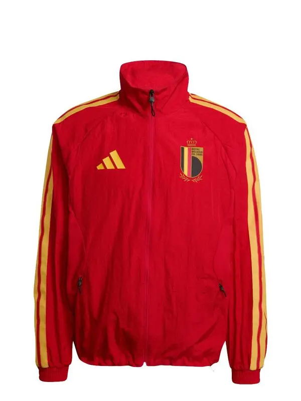 Adidas Belgium Home Anthem Track Jacket - Red