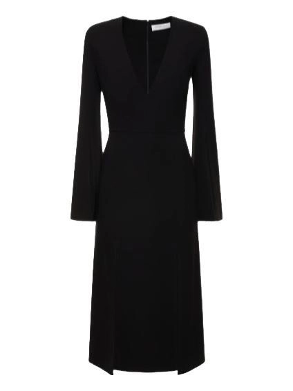 Michael Kors Split Mid-length Dress - Black