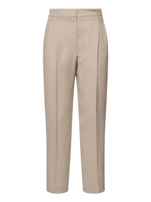 Brunello Cucinelli Tailored Casual Trousers - Beige