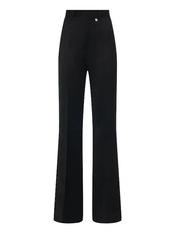 Giuseppe Di Morabito Pleated Wool Casual Pants - Black