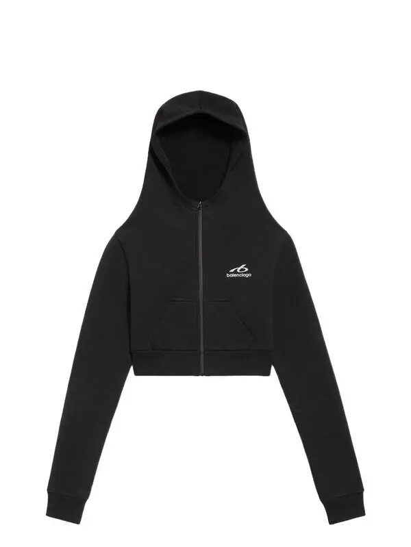 Balenciaga Techwear Cocoon Hoodie - Black