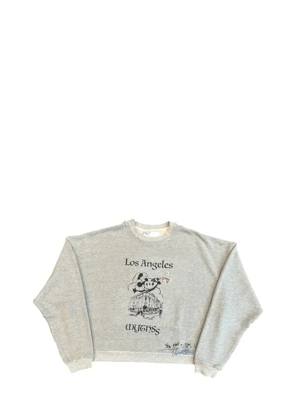 PALY HOLLYWOOD Mythss Crewneck Sweatshirt - Grey