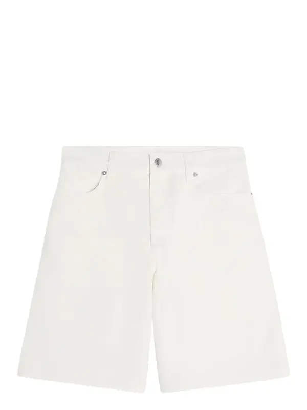 Maison Kitsuné Denim Shorts - White