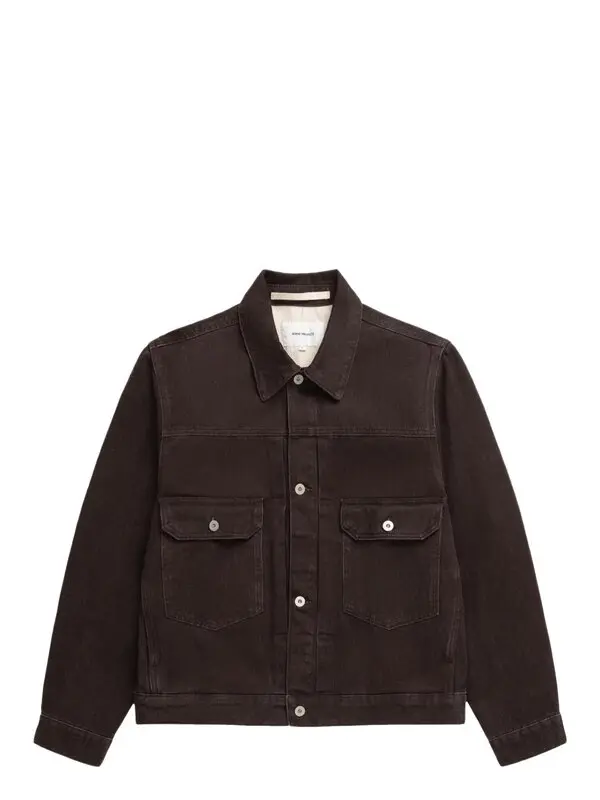 Norse Projects Collared Casual Jacket - Black